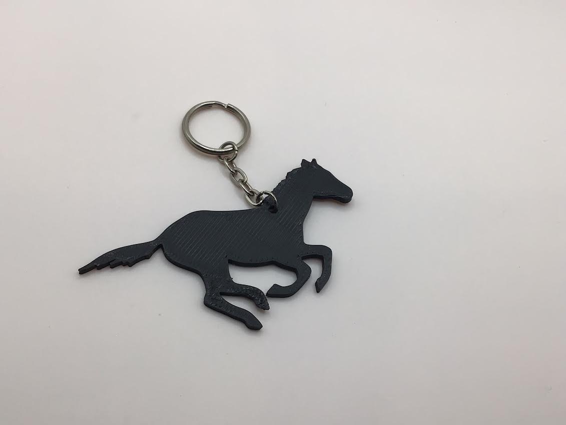 Horse Keychain Decor by Joseph Goyettey | Download free STL model ...