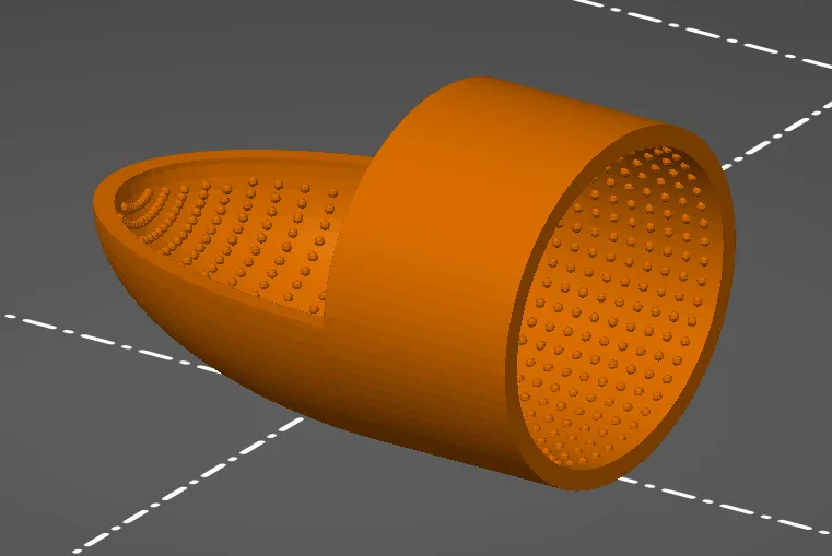 Ergonomic thimble by remram44 | Download free STL model | Printables.com