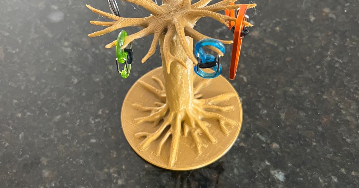 Tree key hook by Bigboomprints | Download free STL model | Printables.com