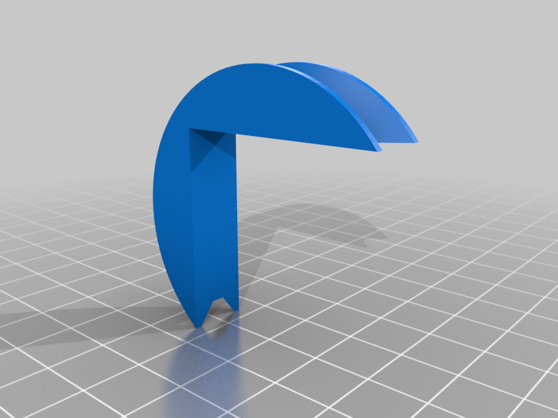 Fridge door opening limiter by JPN_FI | Download free STL model ...