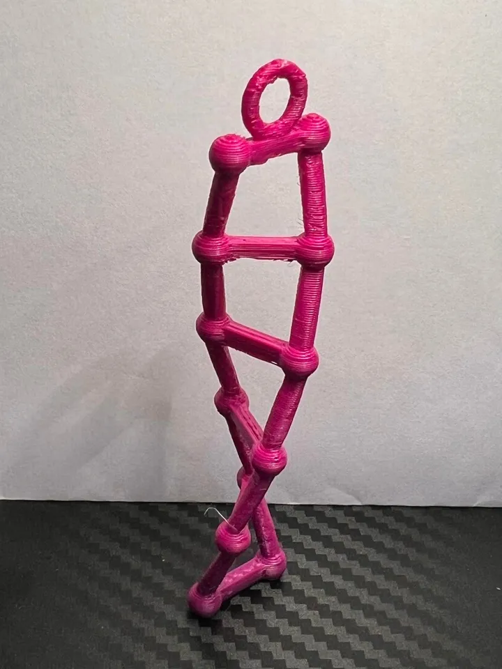DNA Keyring by Bigboomprints | Download free STL model | Printables.com