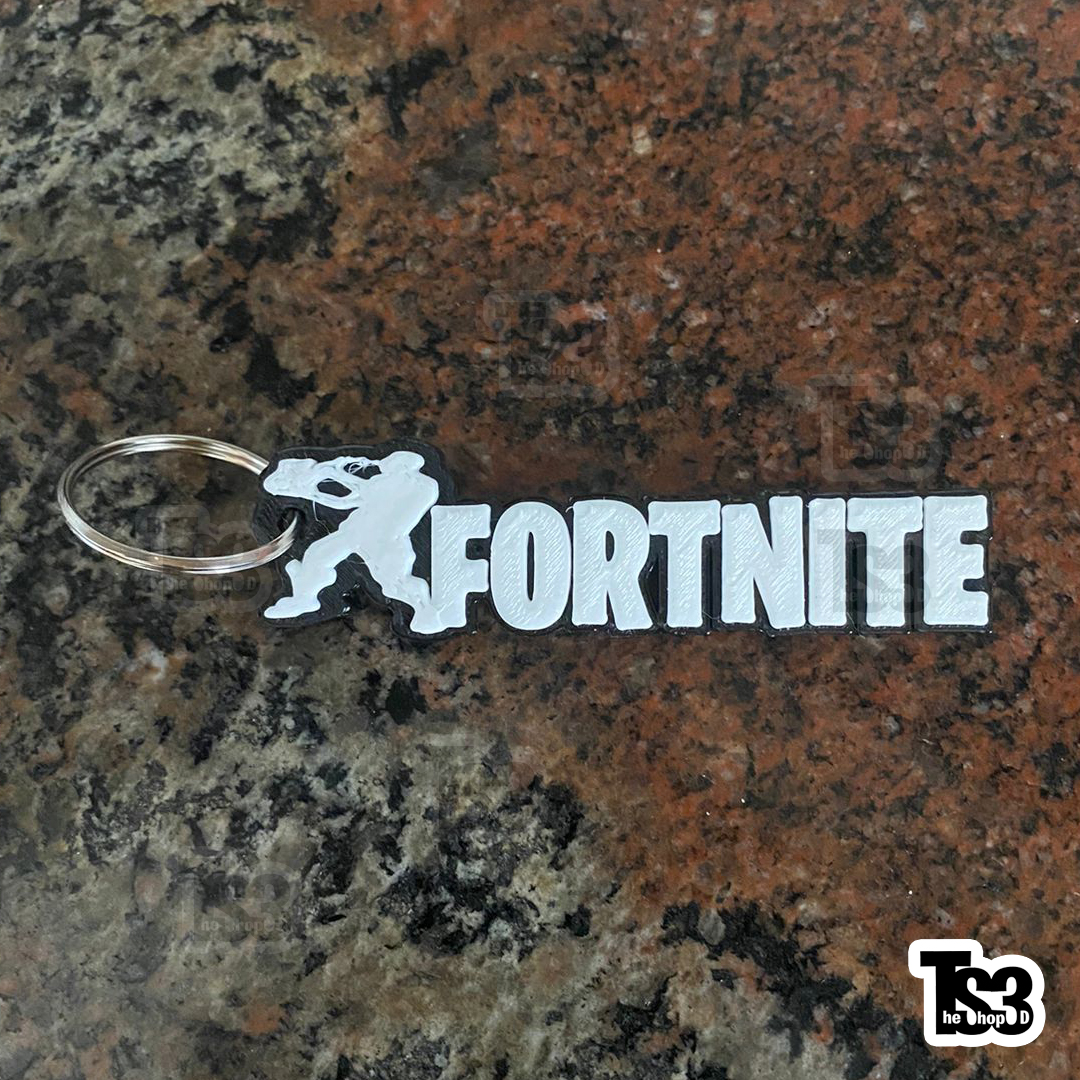 Fortnite keychain V12 by TheShop3D | Download free STL model ...