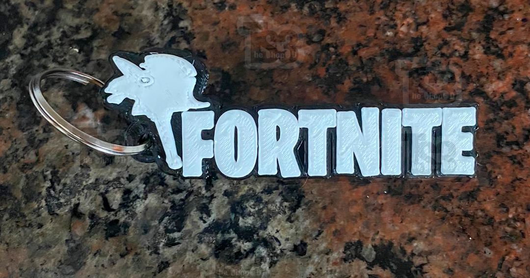 Fortnite keychain V11 by TheShop3D | Download free STL model ...