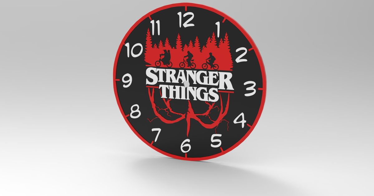 watch - stranger things by litnobunaga | Download free STL model ...