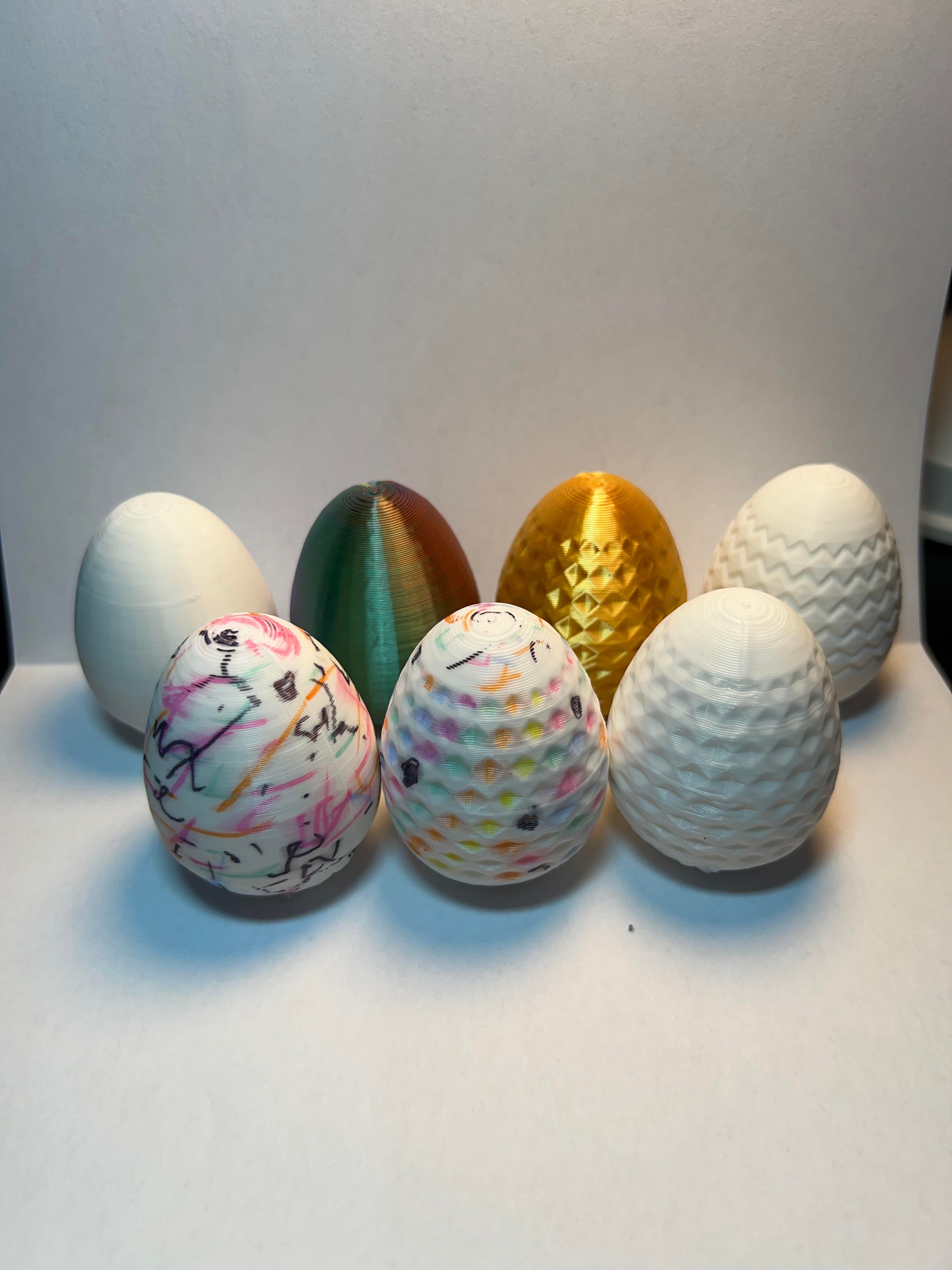Decorating eggs by Bigboomprints | Download free STL model | Printables.com