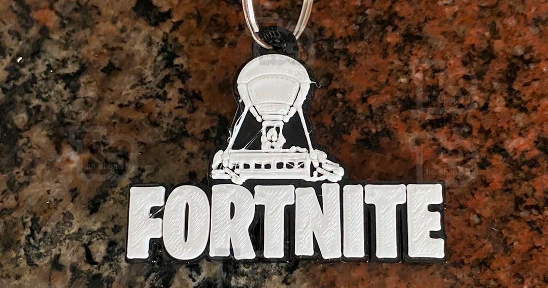 Fortnite keychain v9 by TheShop3D | Download free STL model ...