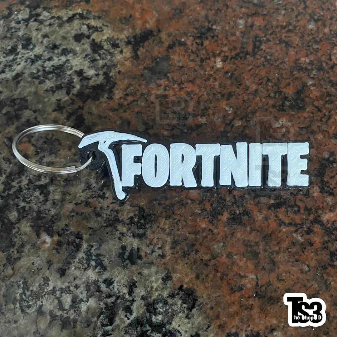 Fortnite keychain v8 by TheShop3D | Download free STL model ...
