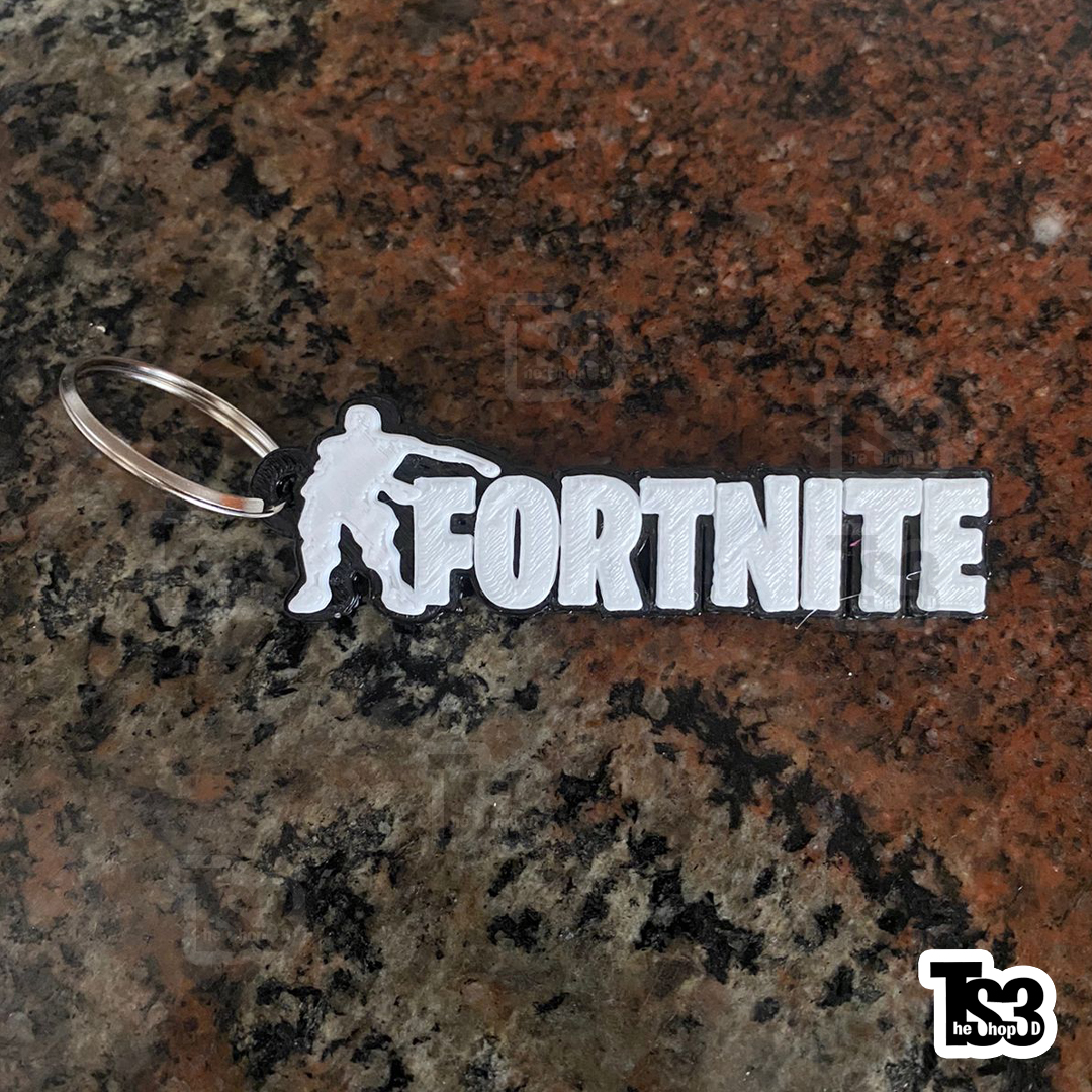 Fortnite keychain v7 by TheShop3D | Download free STL model ...
