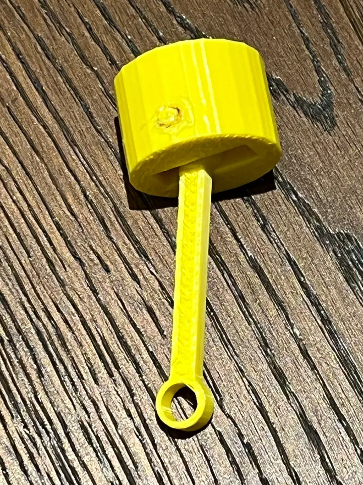 Piston Keychain by Yak 9 | Download free STL model | Printables.com