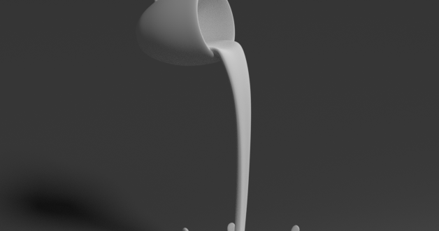 Floating Cup Sculpture by Mike M | Download free STL model | Printables.com