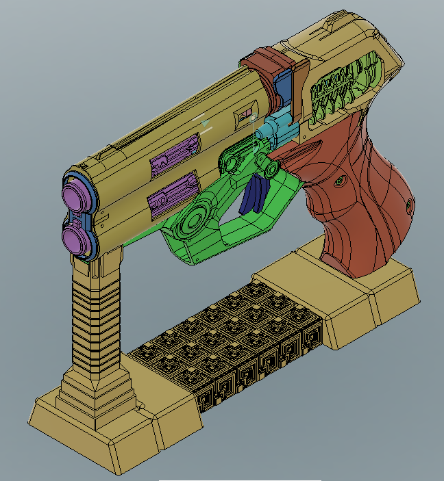 Luv's Blaster (Blade Runner 2049) von jdflute | Kostenloses STL-Modell ...