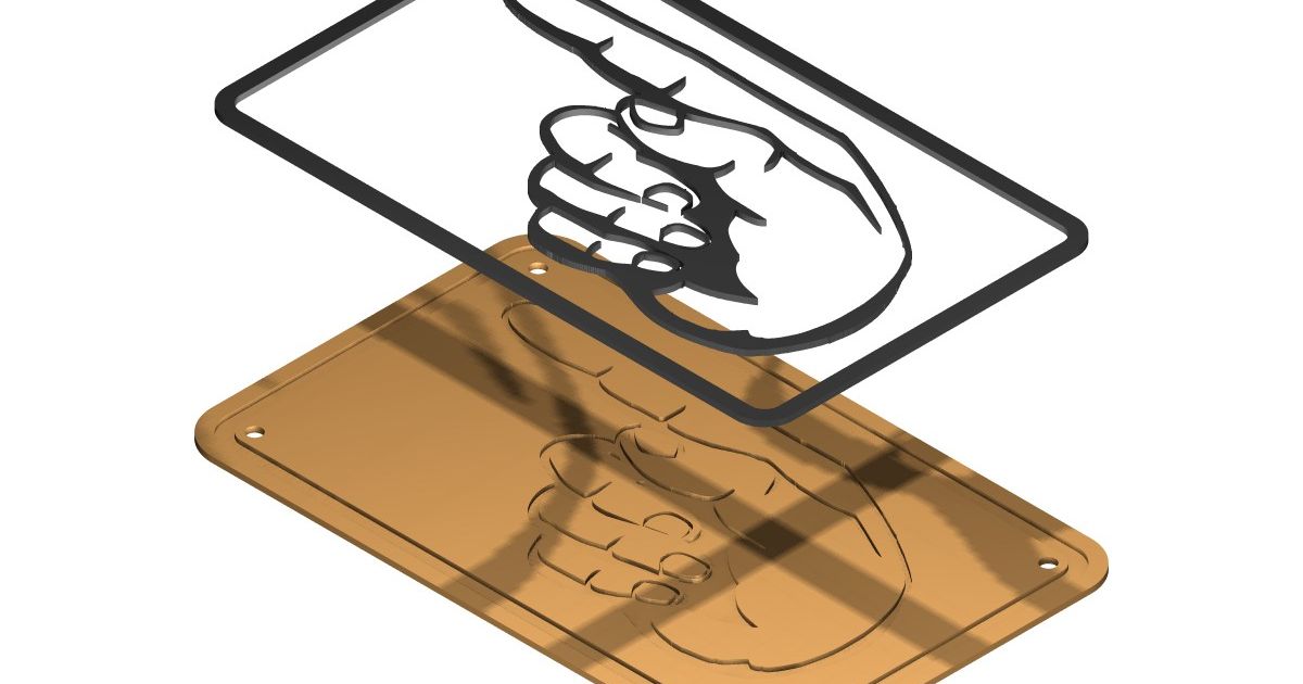 Altmodischer Zeigefinger, nostalgic pointer finger by 3dfan | Download ...