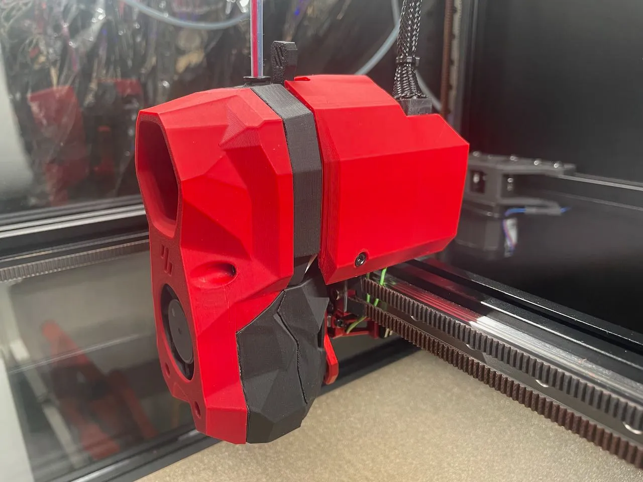 Stealthburner LGX lite Mount with SB2209 (RB2040), Filament Sensor ...