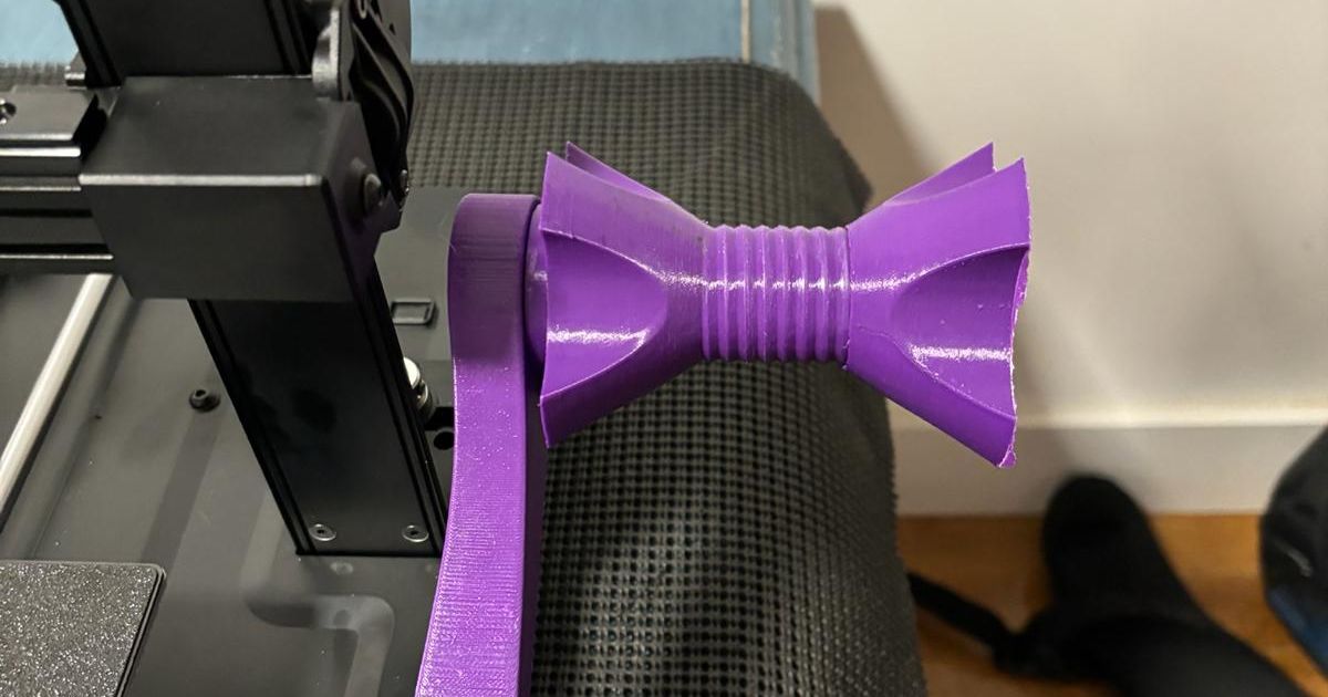 Filament Spool Spindle Ender 3 V3 KE by CdnMade | Download free STL ...