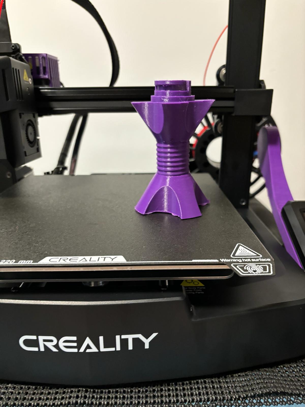 Filament Spool Spindle Ender 3 V3 KE by CdnMade | Download free STL ...