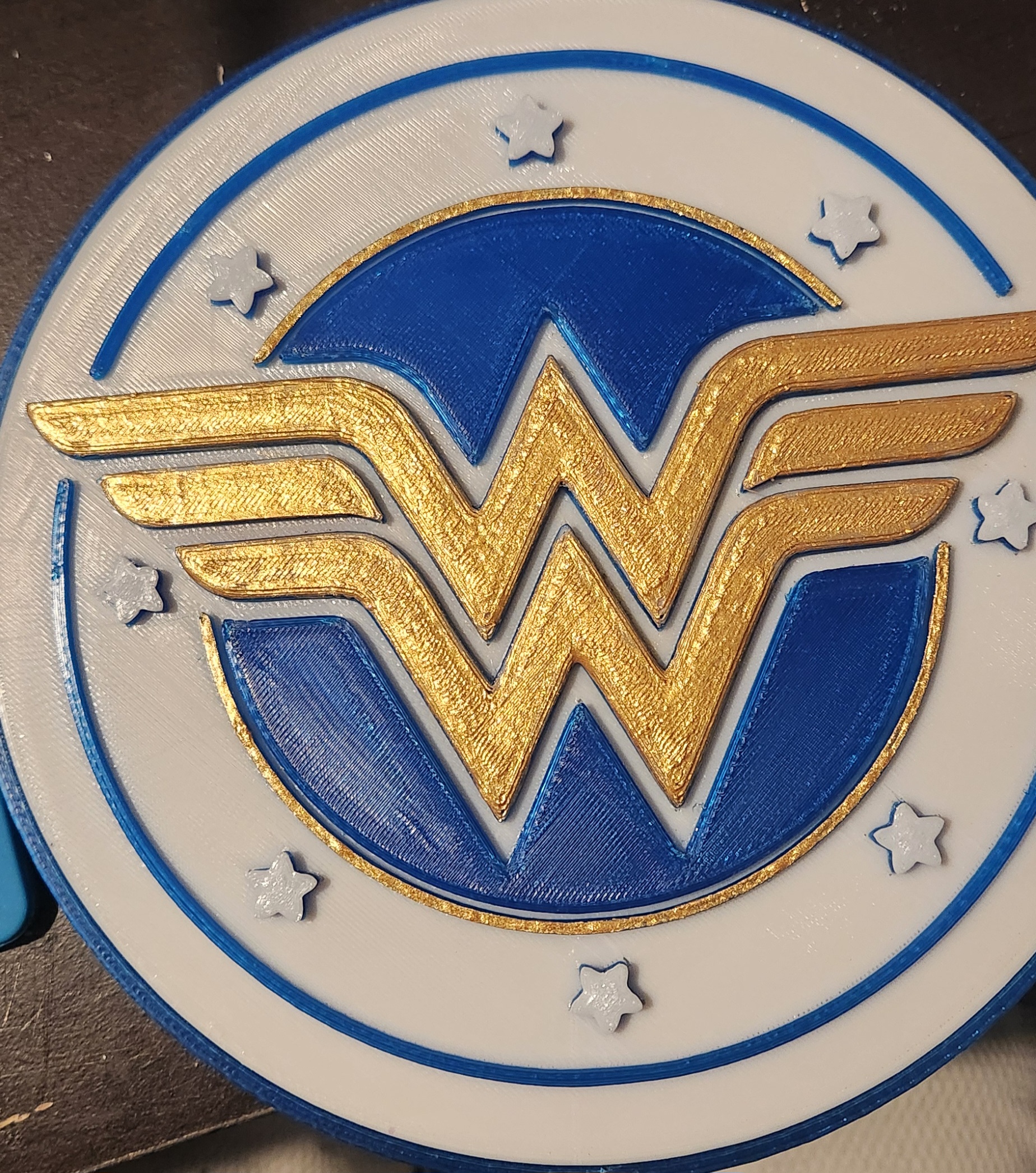 Wonder Woman Bust Light Display by BeautifulLEDs | Download free STL ...