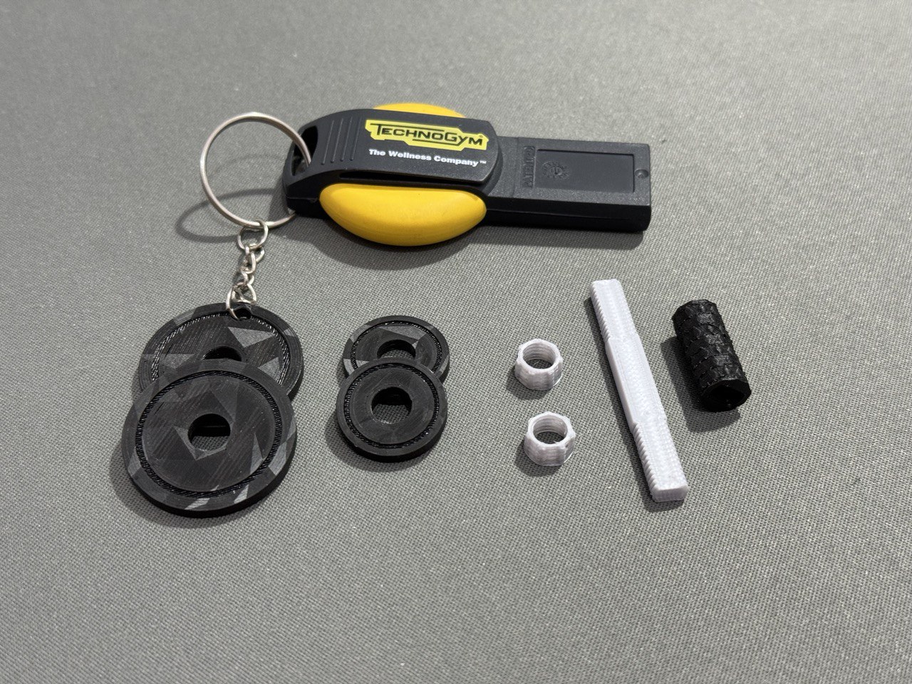 Gym Key Ring by mc2_project3d | Download free STL model | Printables.com