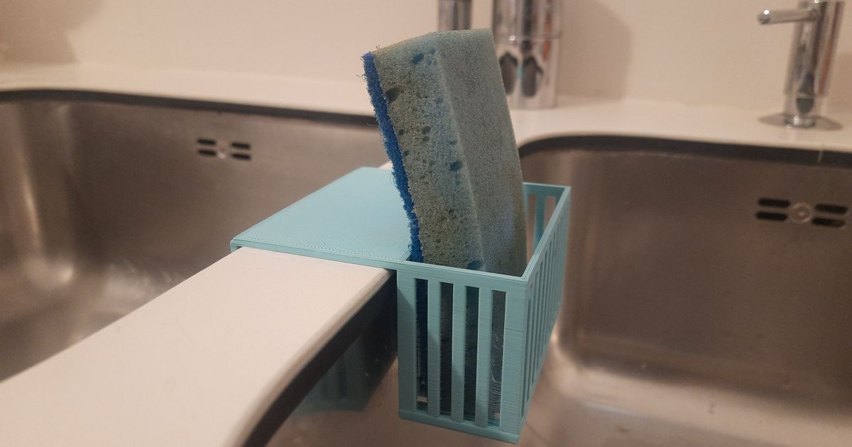 Sponge holder by Miquel Arimany | Download free STL model | Printables.com