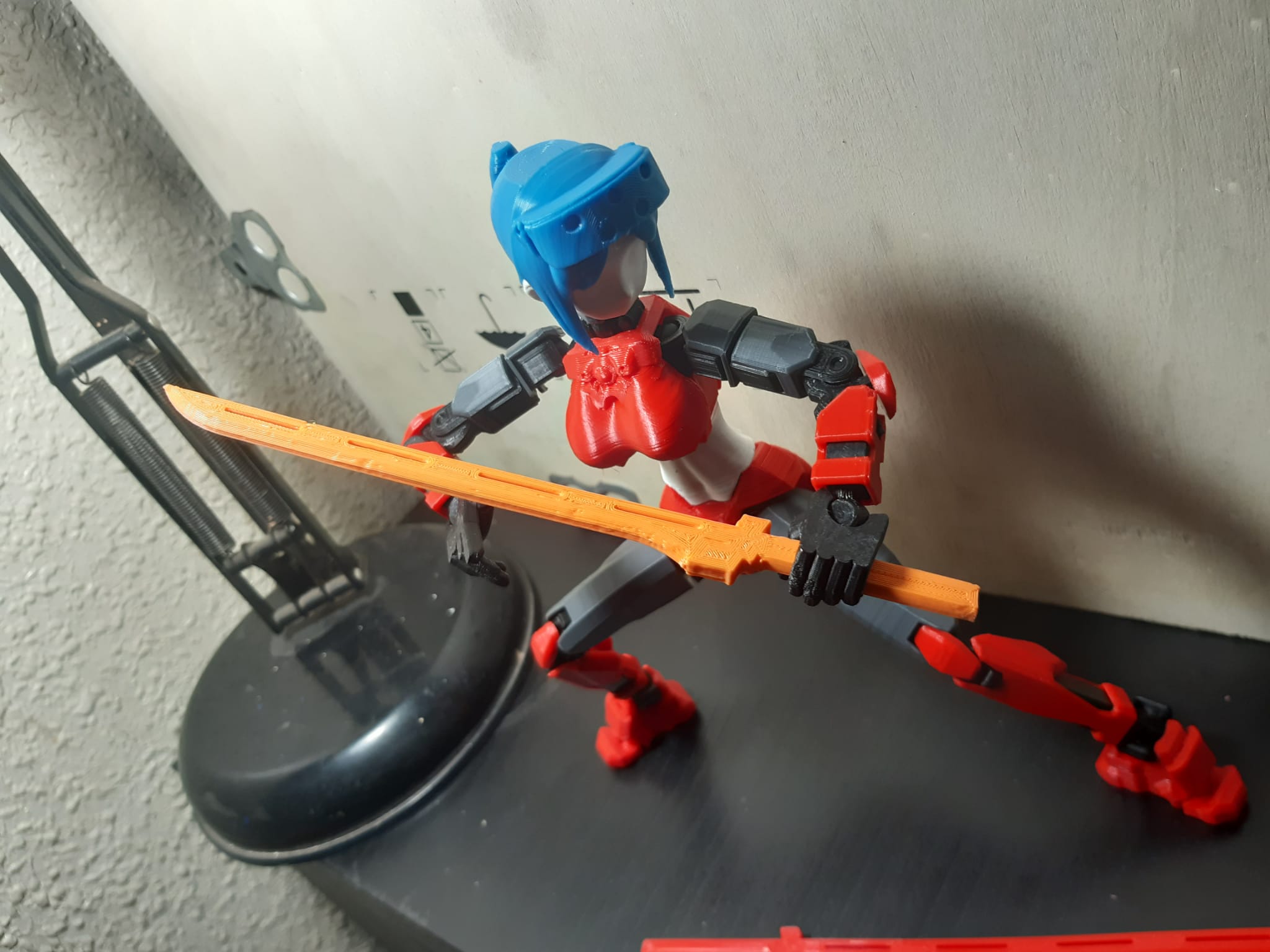 DUMMY 13 KATANA by Daniel Manjón | Download free STL model | Printables.com