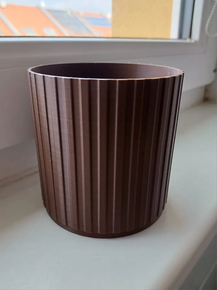 Simple geometric plant pot by theXorios | Download free STL model ...
