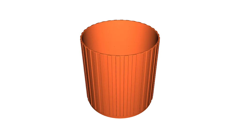 Simple geometric plant pot by theXorios | Download free STL model ...