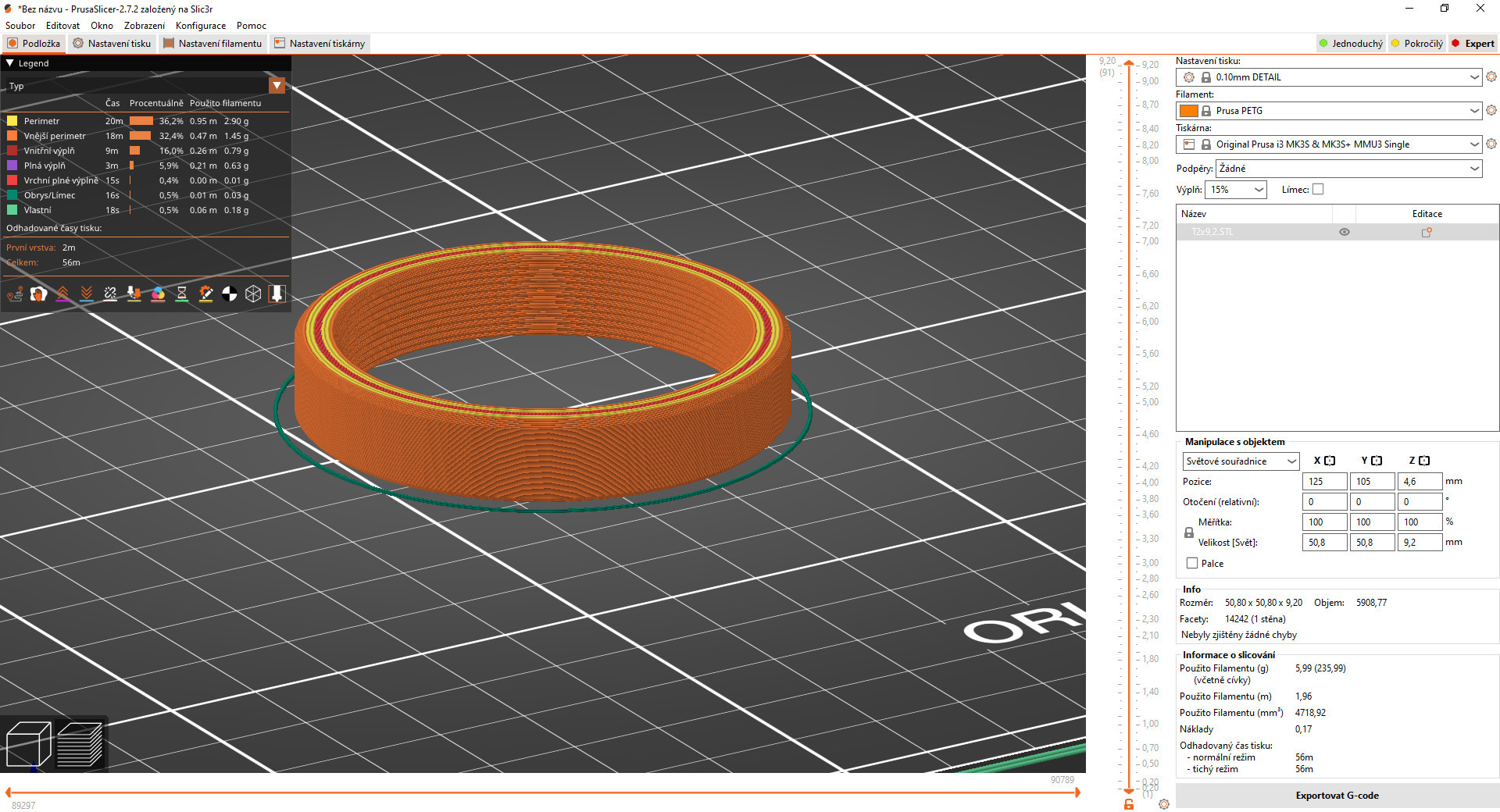 Extension tube T2 internal thread by DeeDee | Download free STL model ...