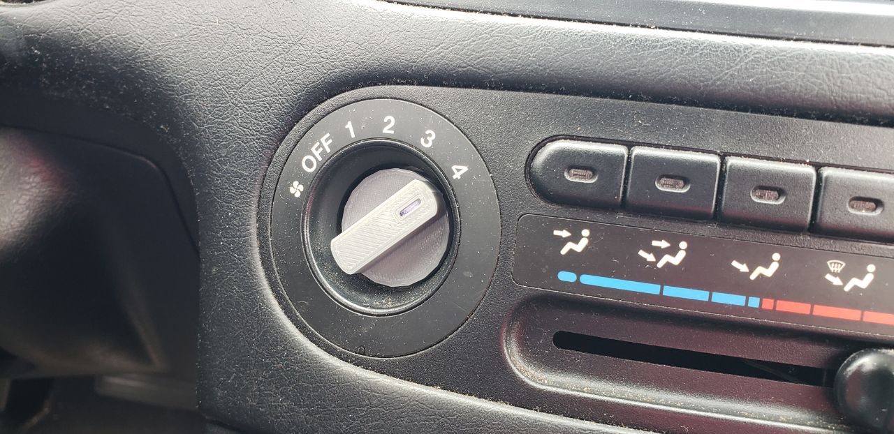 Honda Del Sol 92-98 AC/Fan Control Knob por RetroBear | Descargar ...
