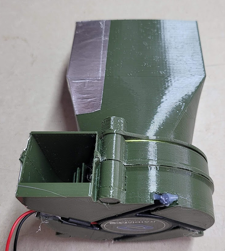 PC Fan to Blower Fan mod + Cheap Air Filtration by Razzer09 | Download ...