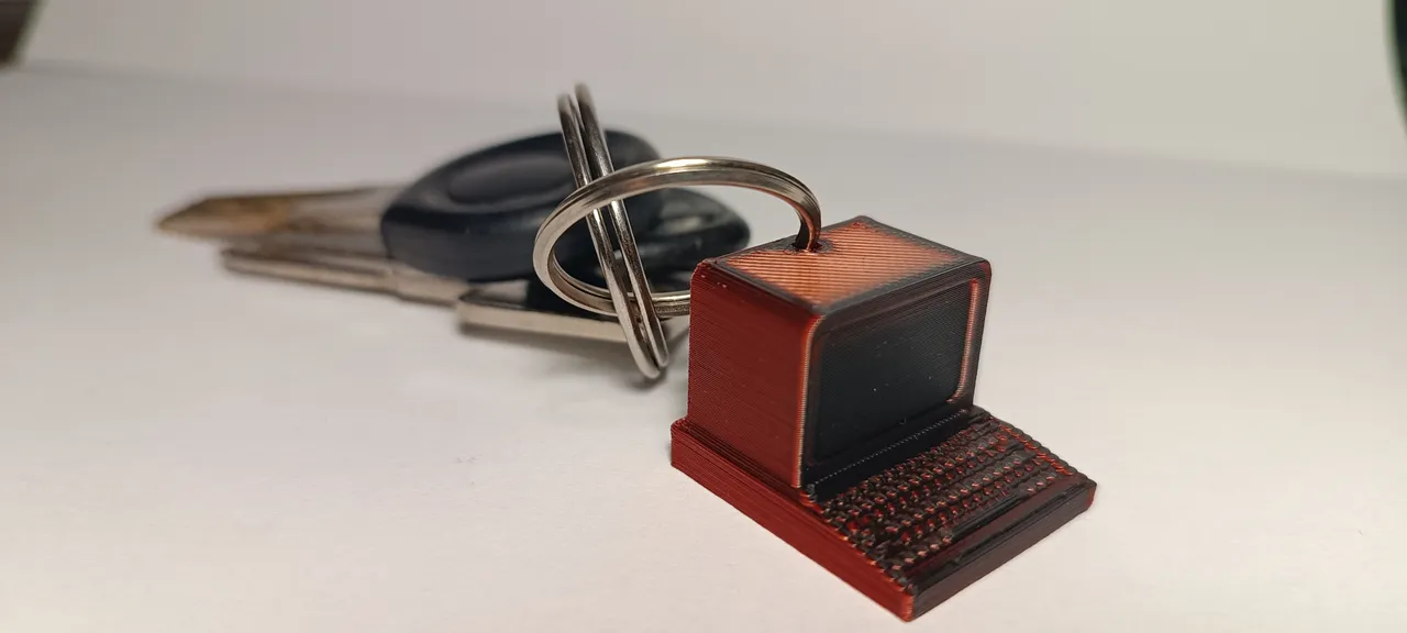 computer shaped keychain by 3DPrintGuru | Download free STL model ...