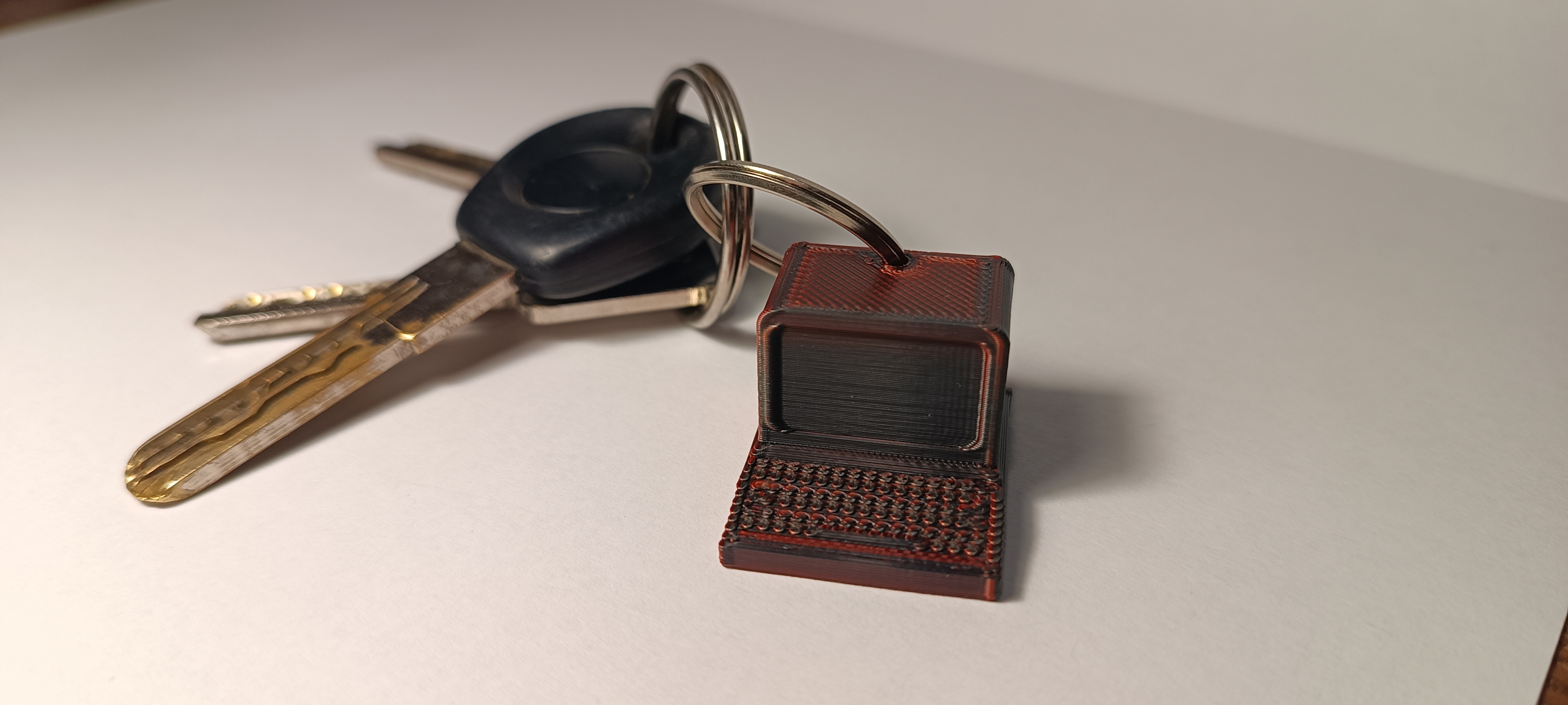 computer shaped keychain by 3DPrintGuru | Download free STL model ...