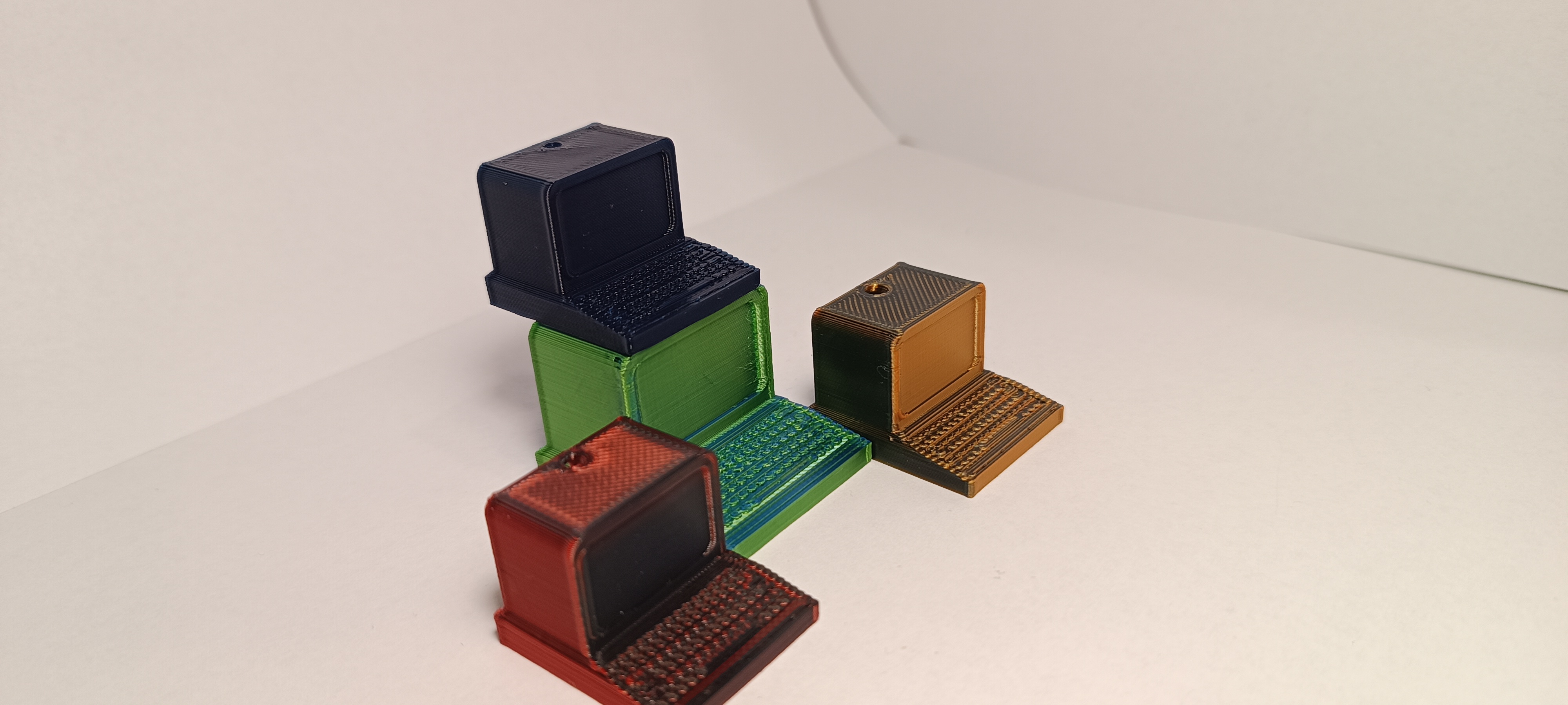 computer shaped keychain by 3DPrintGuru | Download free STL model ...