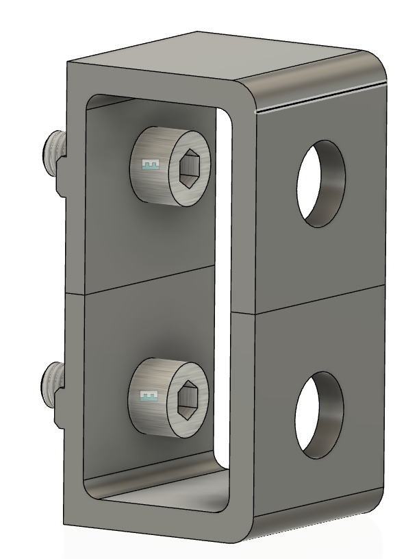 Aluminium Extrusion cable holder - different sizes by Lötgott ...