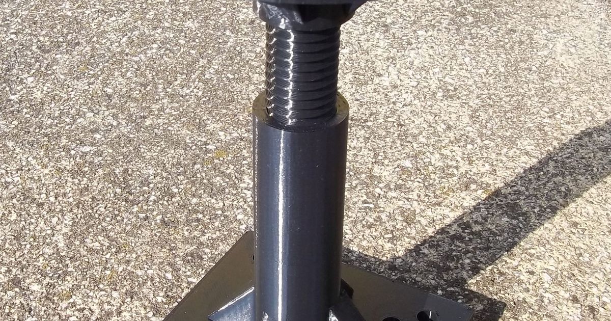 Noha-holder 120-145mm by Martin Šubrt | Download free STL model ...