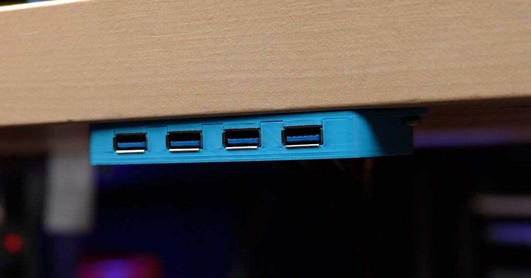 USB Extension Cable Housing by Micro Center | Download free STL model ...