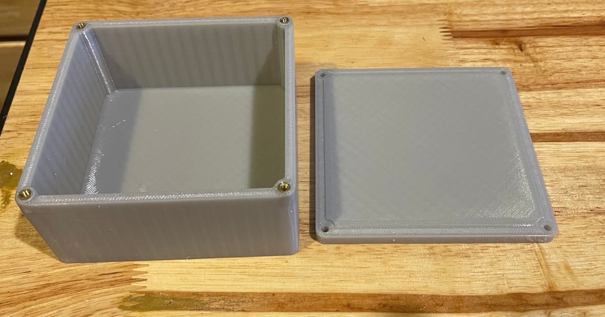 Universal Box with CAD file parameter adjust what size you want . by PK ...