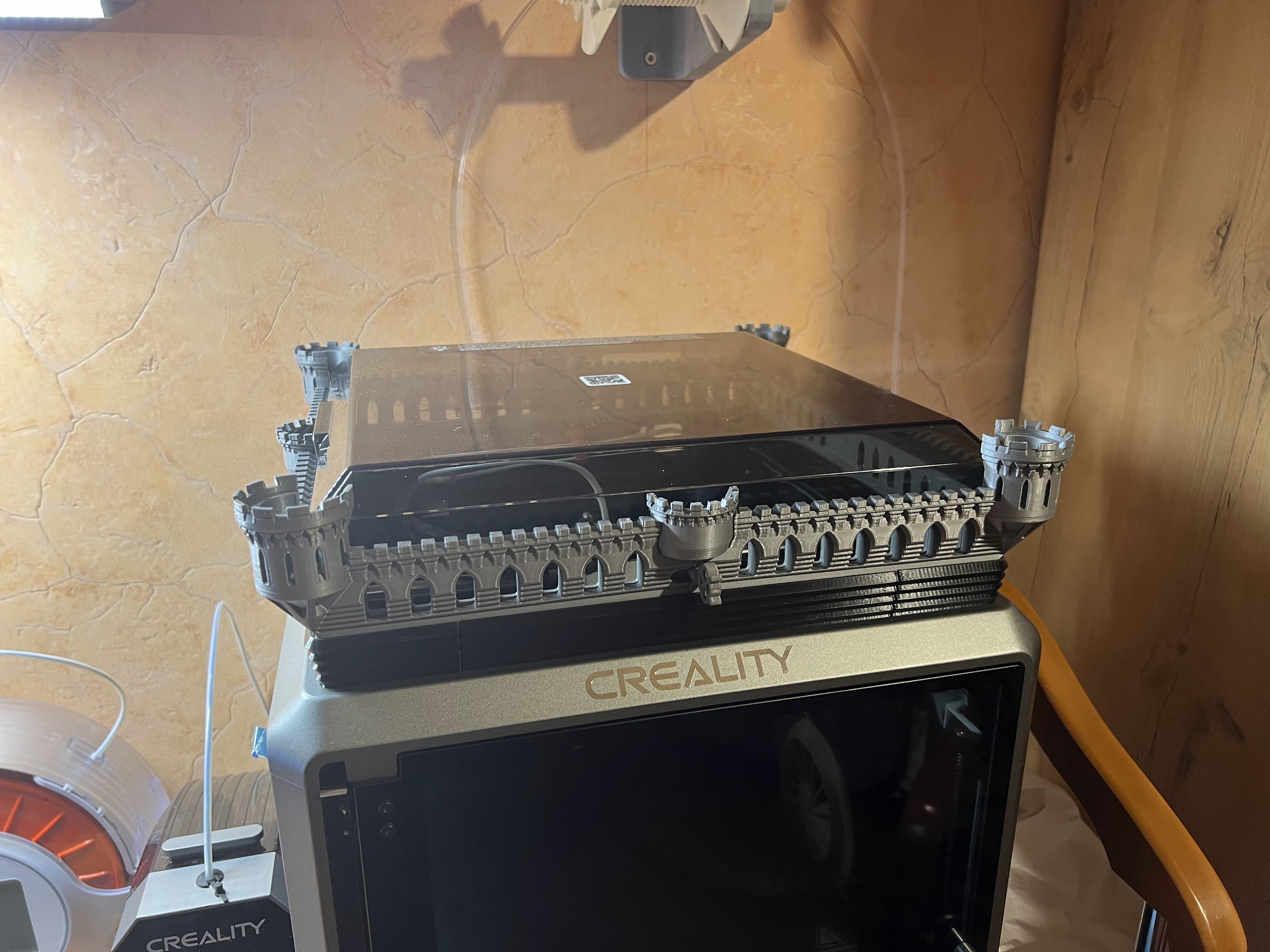 Creality K1 Catle-Riser adaptor by Porco Rosso | Download free STL ...