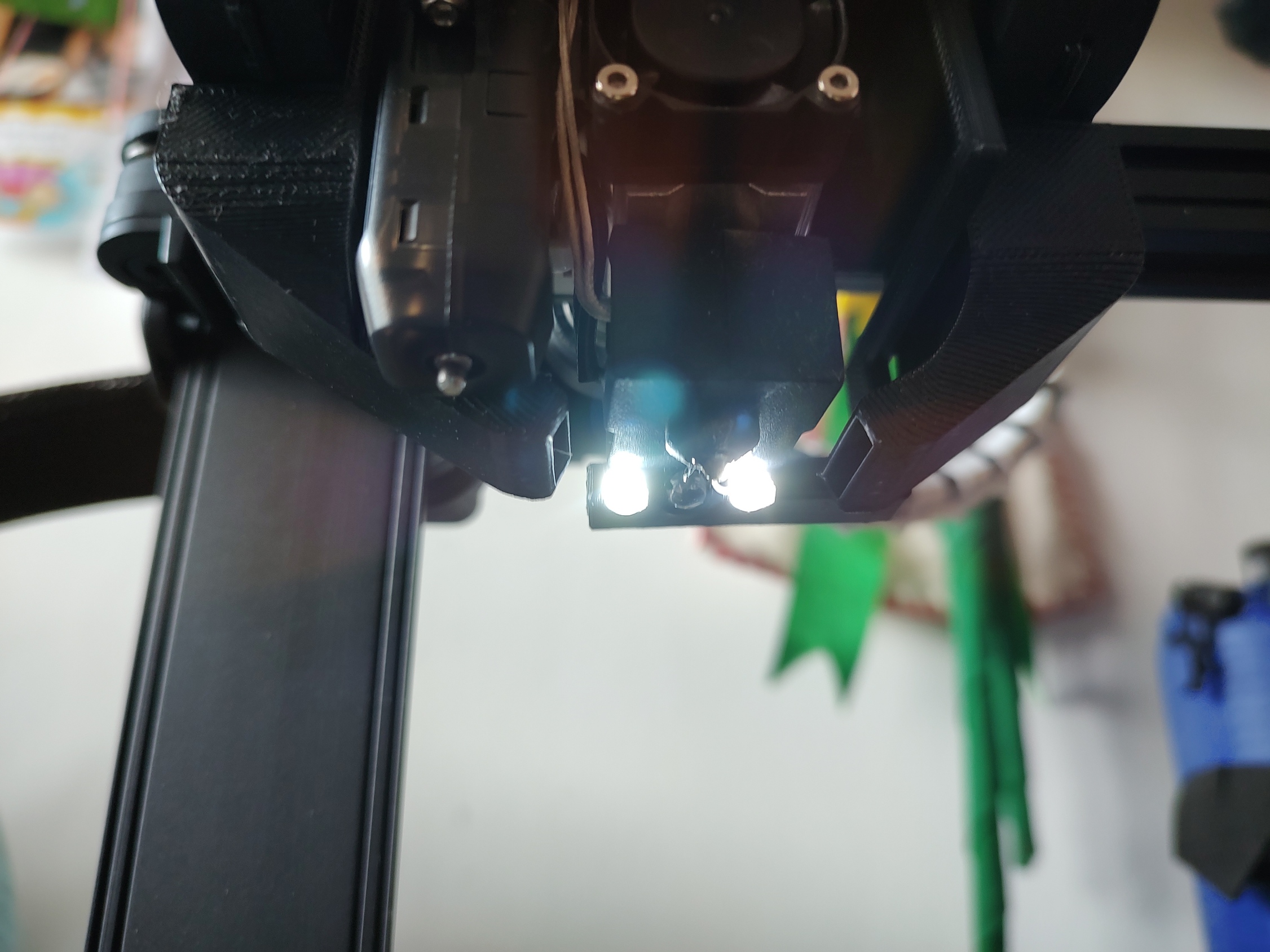 Ender 3 v3 se nozzle led light by LT40 | Download free STL model ...
