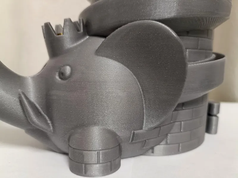 Piggy bank with three coin slides ＂ELEPHANT＂ autorstwa TOMx3D | Pobierz ...