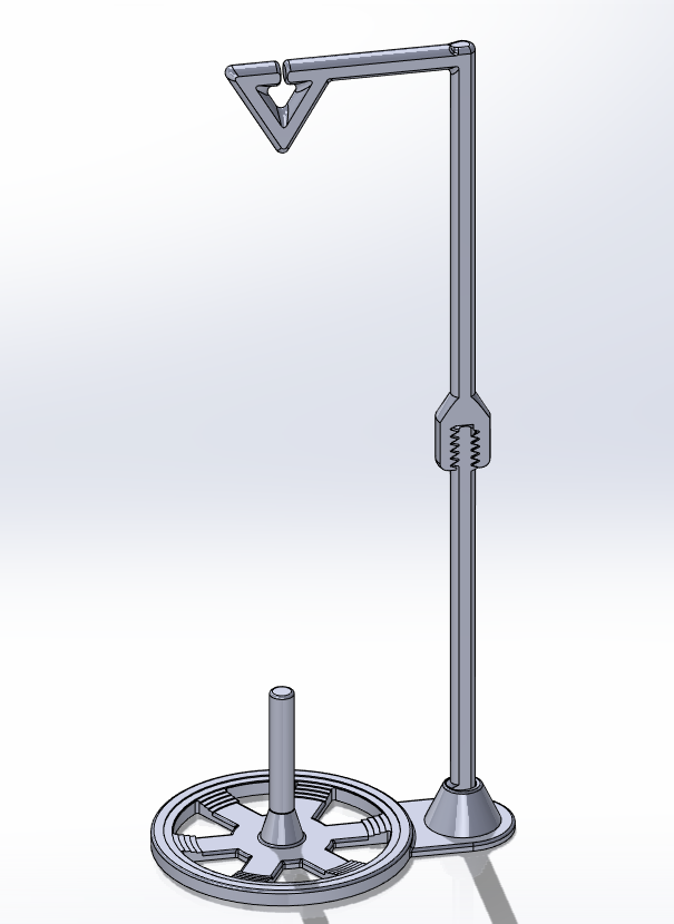 Large Spool Thread Holder for Sewing Machine by Zendragon | Download ...