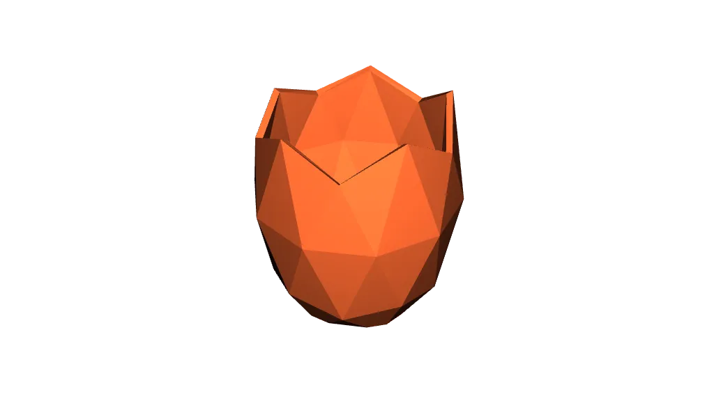low poly easter egg by Yanis Dängeli | Download free STL model ...