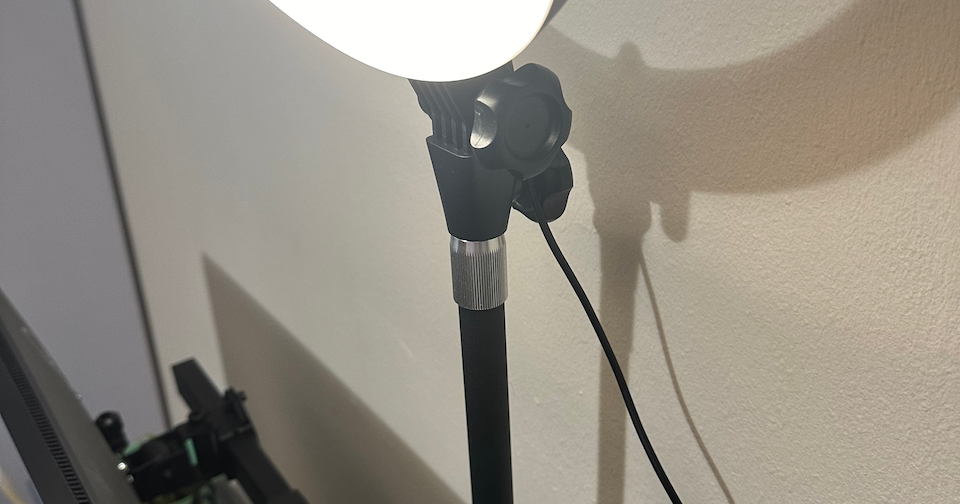 Ring Light Mount for Monitor Arm by oztamir | Download free STL model ...