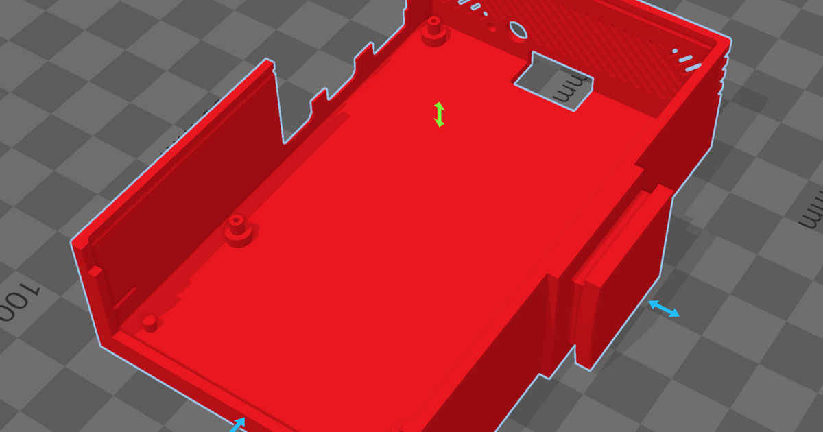 Raspberry 5 bottom case with mount for SV06+ by Olti | Download free ...