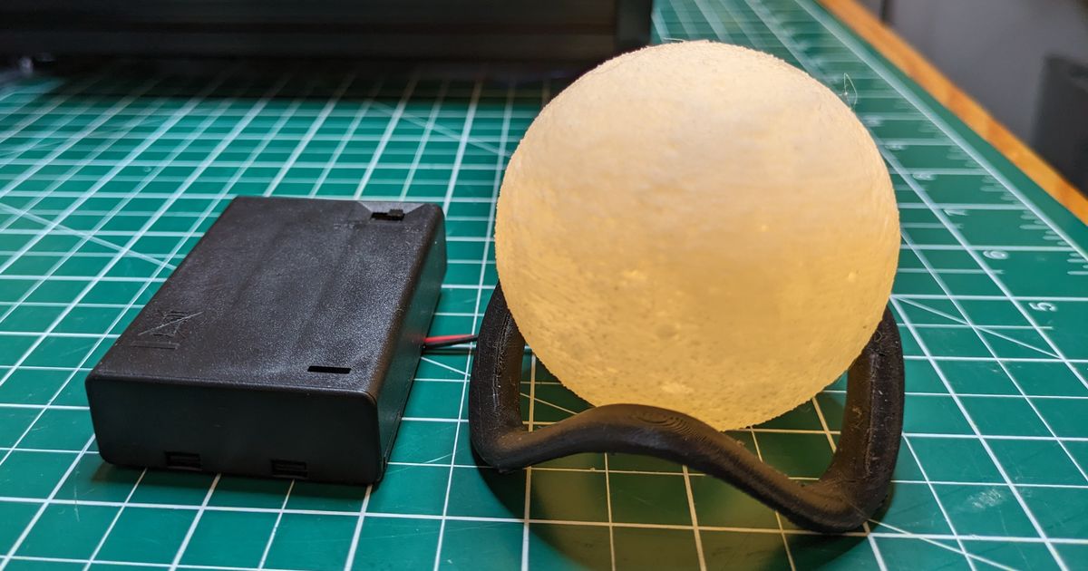 Mini_moon_lamp by Olaf | Download free STL model | Printables.com