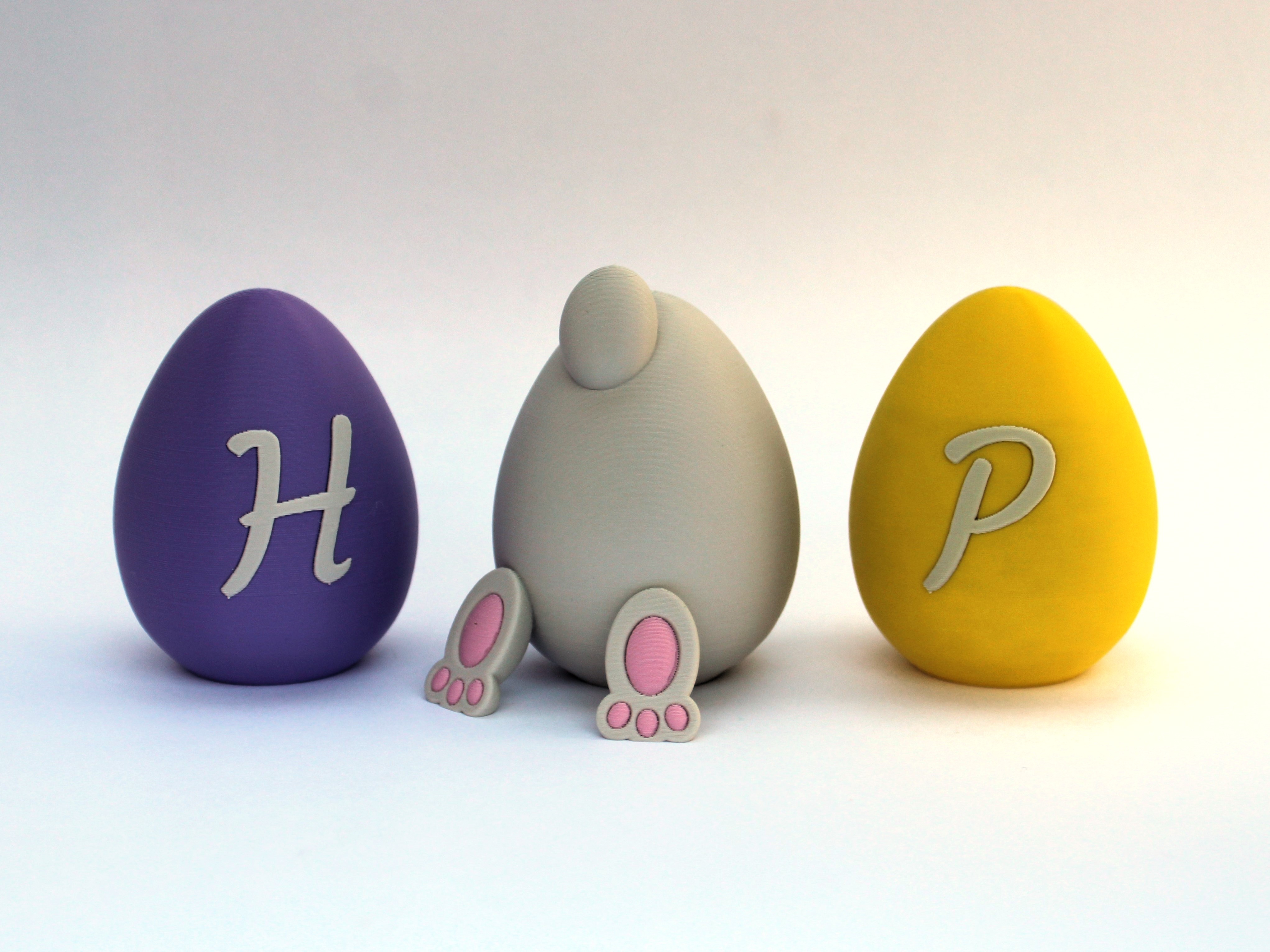 Bunny Hop Eggs | Easter Decor by Grandpa 3DPrints | Download free STL ...