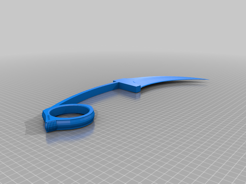CS:GO Karambit Crimson Style Knife von Mike M | Kostenloses STL-Modell ...