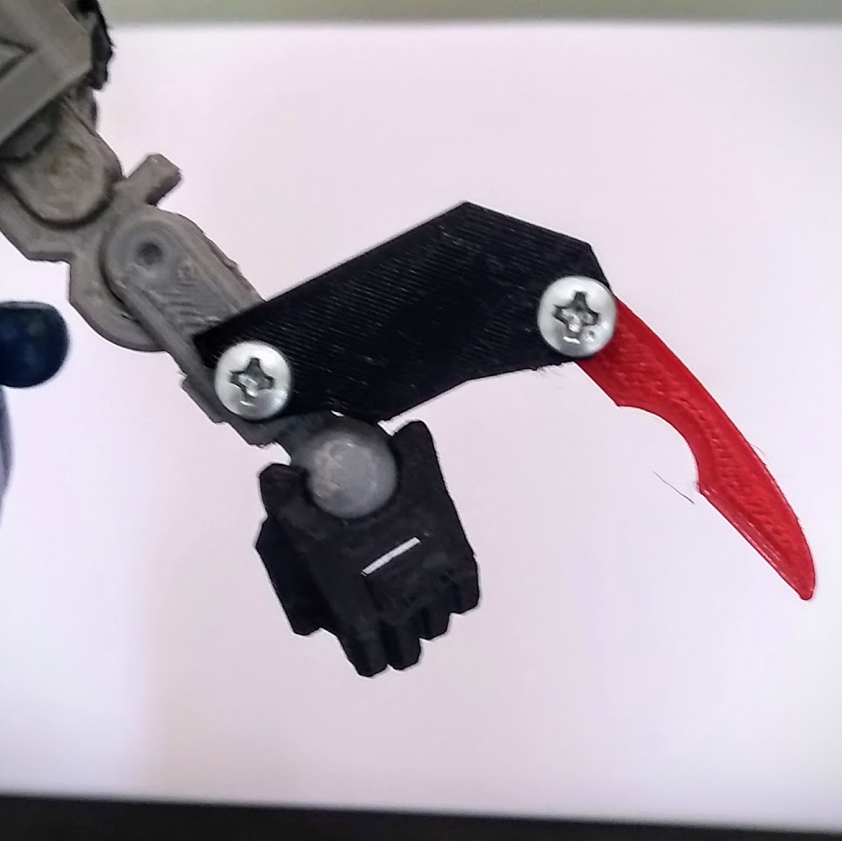 Cyberpunk Articulated Mantis Blades for Dummy 13 por Marcus (MV Design ...