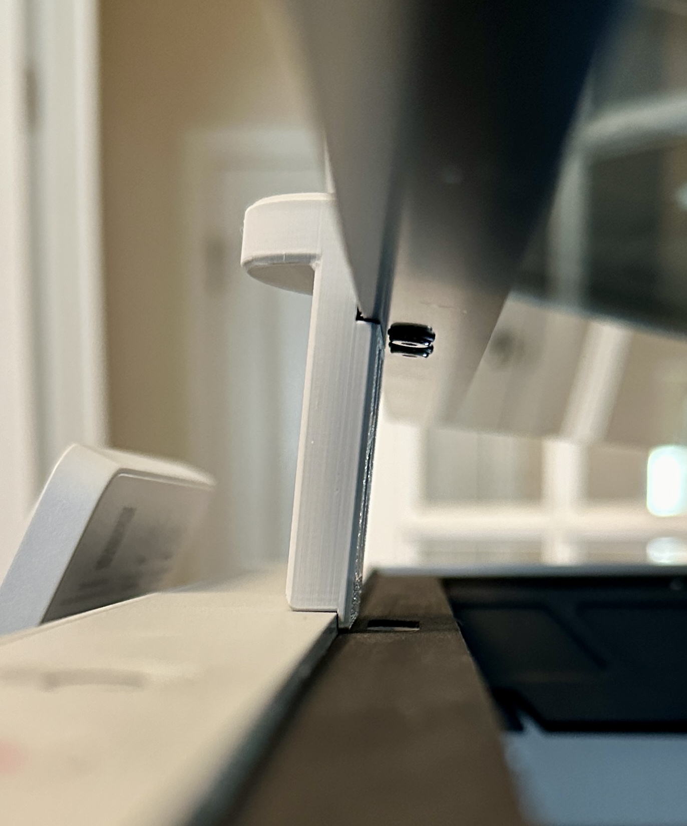 Bambu Labs Lid Prop / Riser with Backstop P1 / X1 by Long Dog Workshop ...