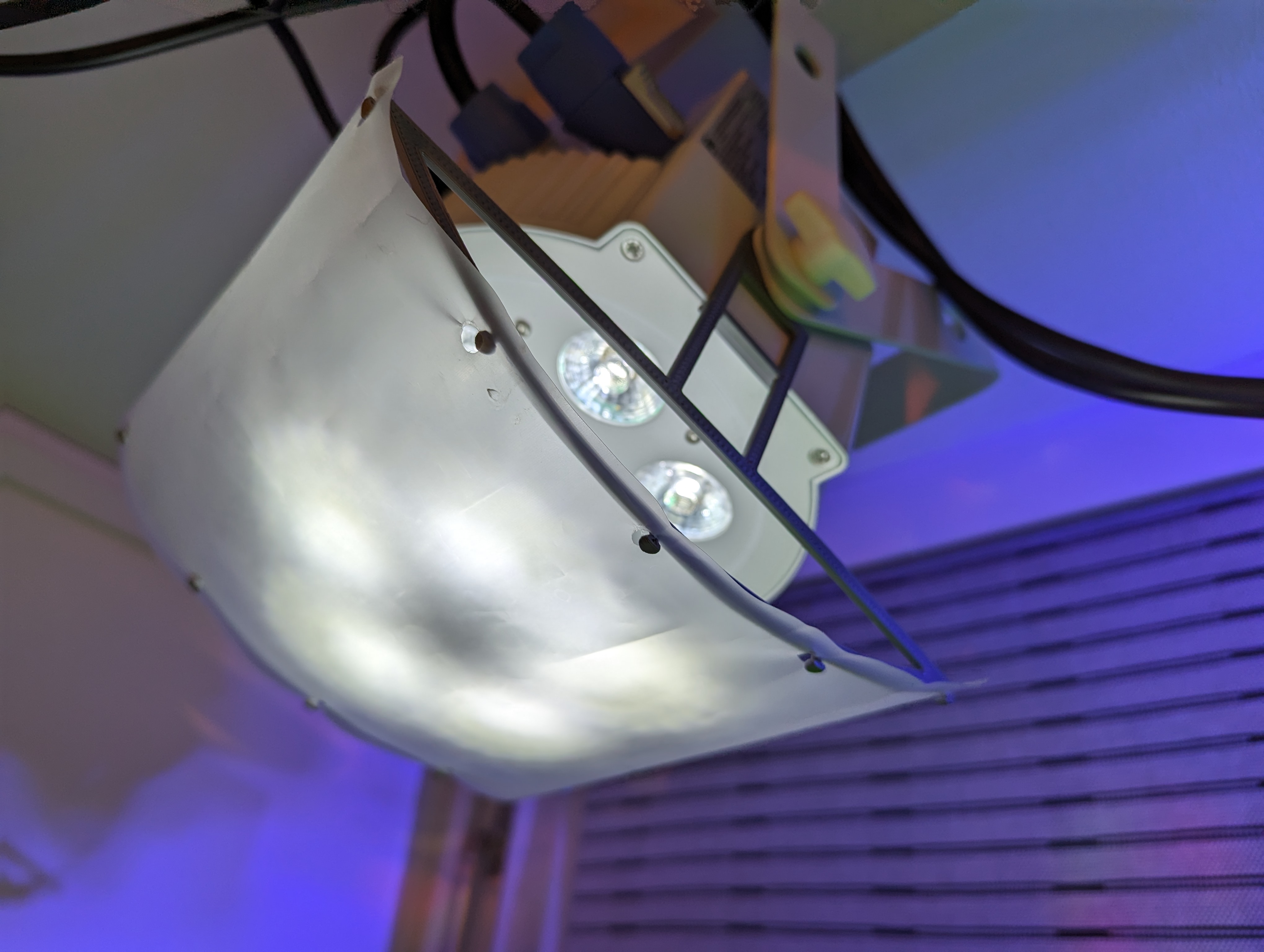 Diffuser mount for lighting fixtures by fiz | Download free STL model ...