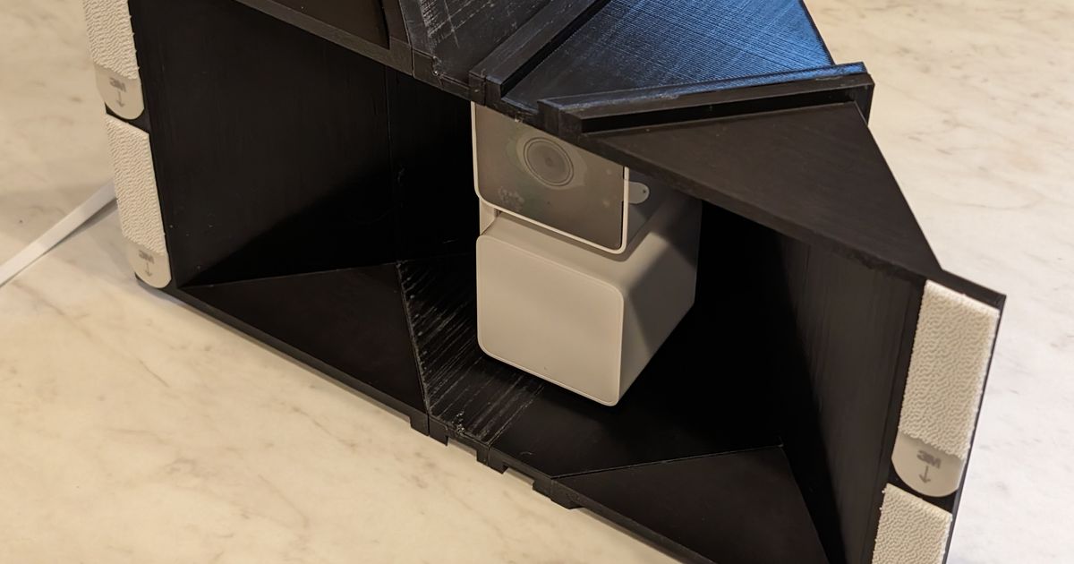 Wyze Cam Pan Window Enclosure by SailorJerry | Download free STL model ...