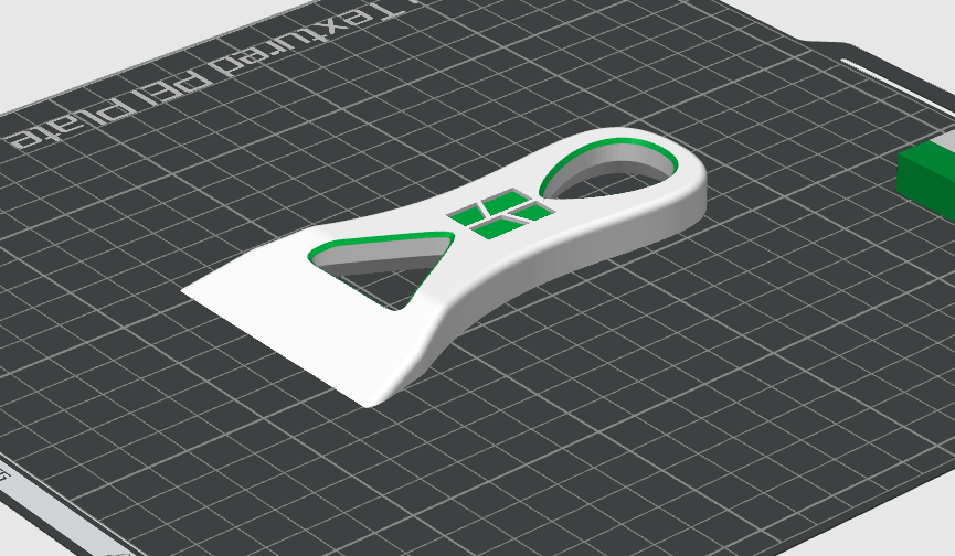 Bed scraper por RTX_Nitrox | Descargar modelo STL gratuito | Printables.com